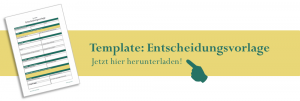 Den Chef perfekt überzeugen dank Entscheidungsvorlage